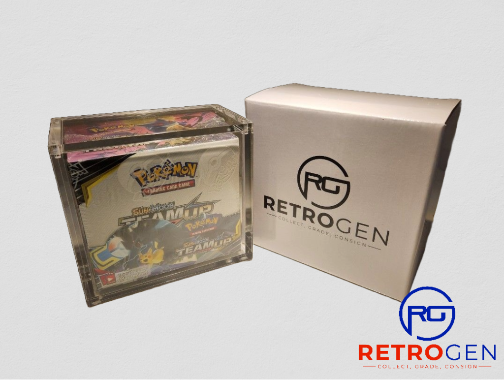 Acrylic Display Case for Pokemon Booster Box – Heavy Duty [Modern ...
